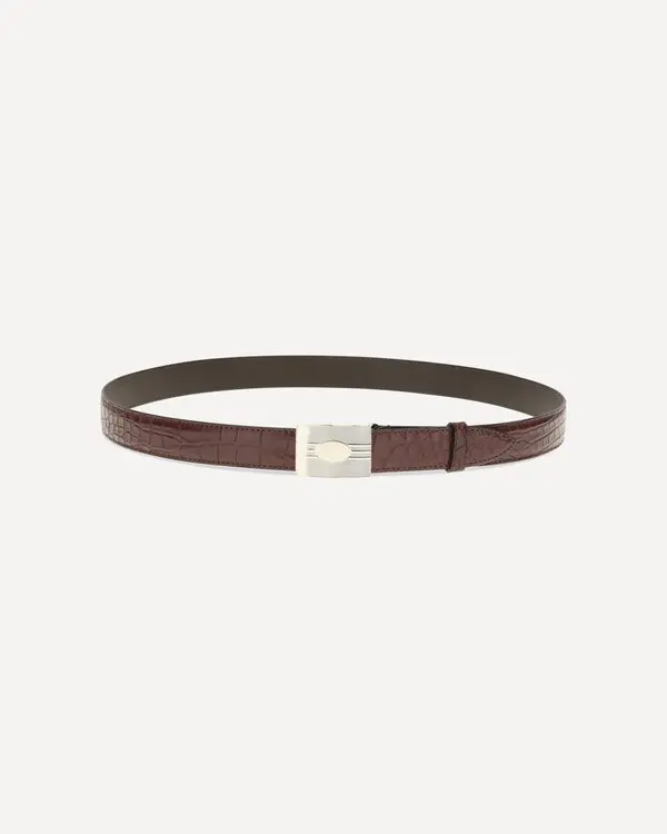 Brunello Cucinelli Alligator Belt