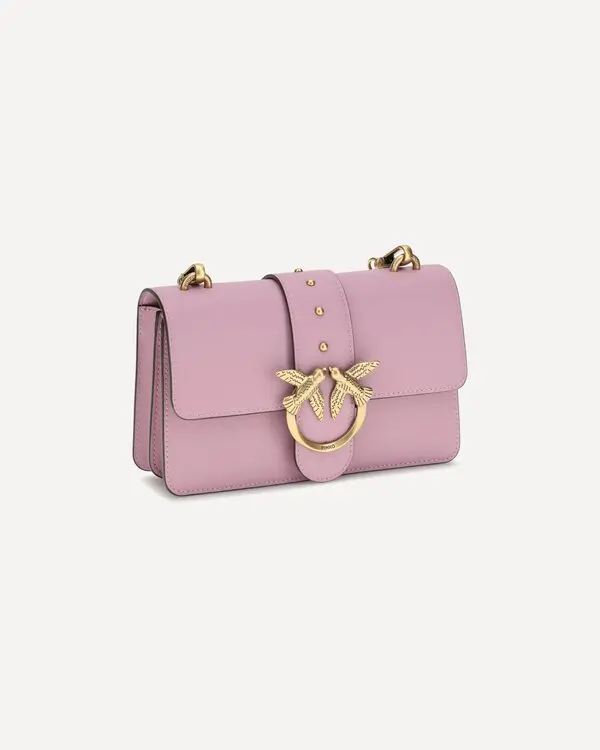 Pinko Love One Small Shoulder Bag - Pink