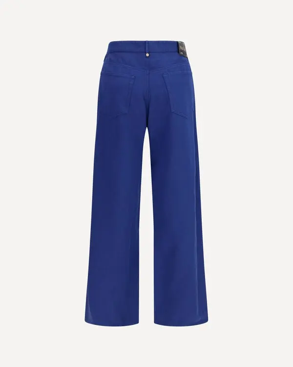 'S MAXMARA S Maxmara Cotton And Linen Blend Pants