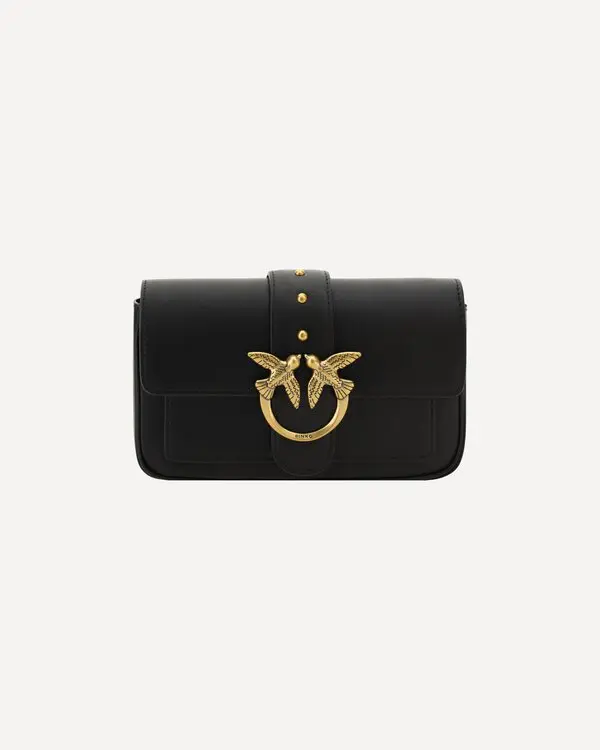Pinko Love One Shoulder Bag - Black
