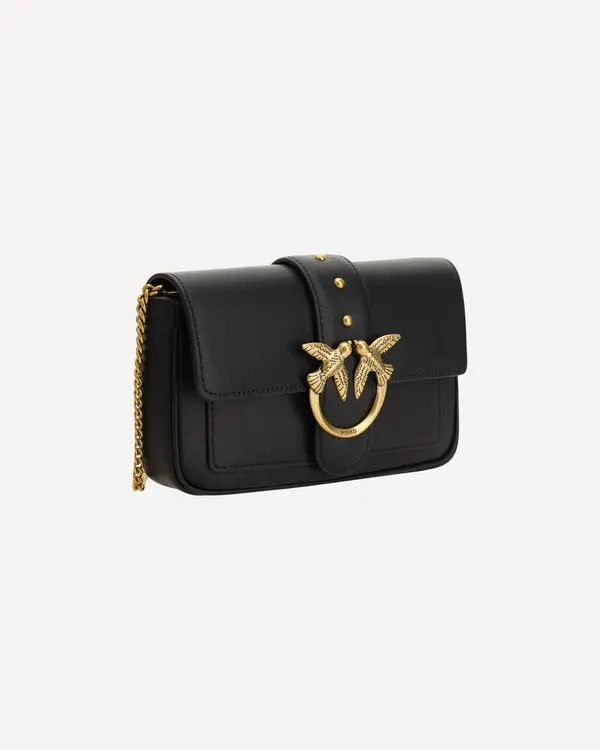 Pinko Love One Shoulder Bag - Black