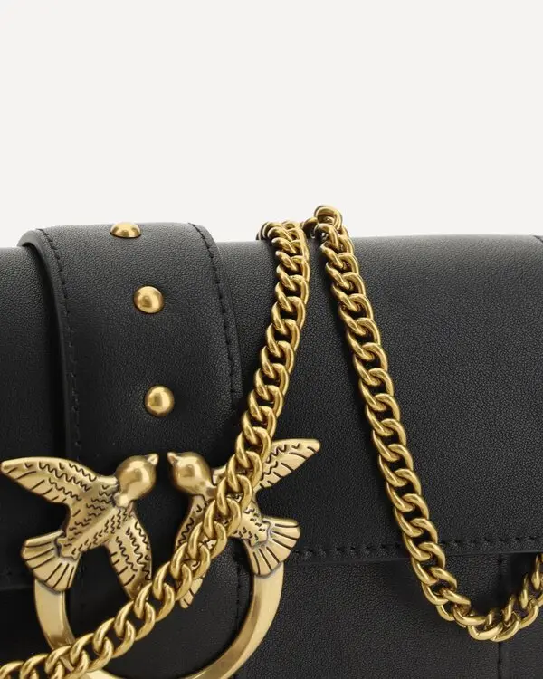 Pinko Love One Shoulder Bag - Black