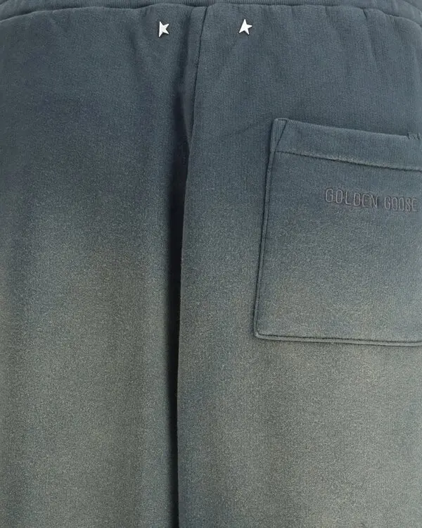 GOLDEN GOOSE Relaxed Fit Sweatpants With Shaded Design And Embroidered Signature