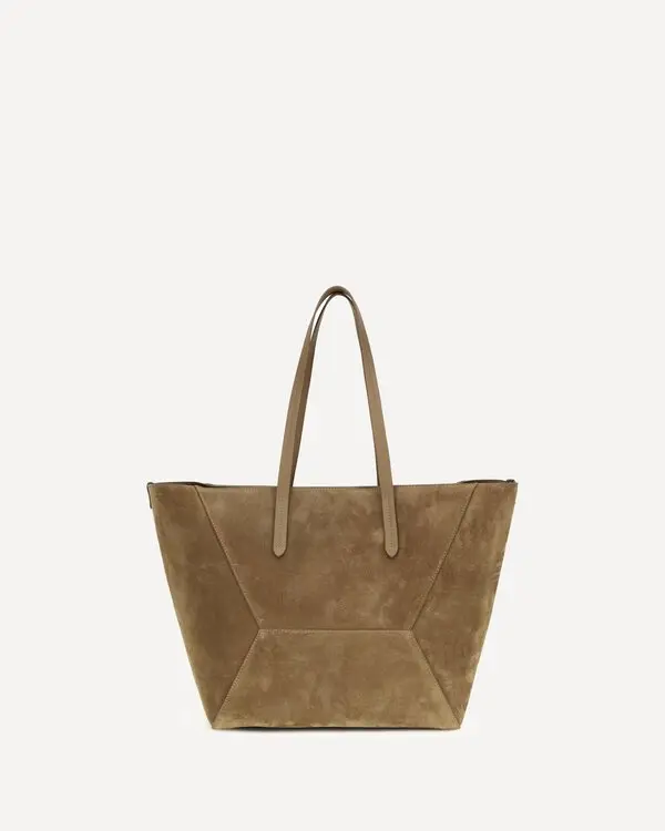 Brunello Cucinelli Suede Bc Tote Bag