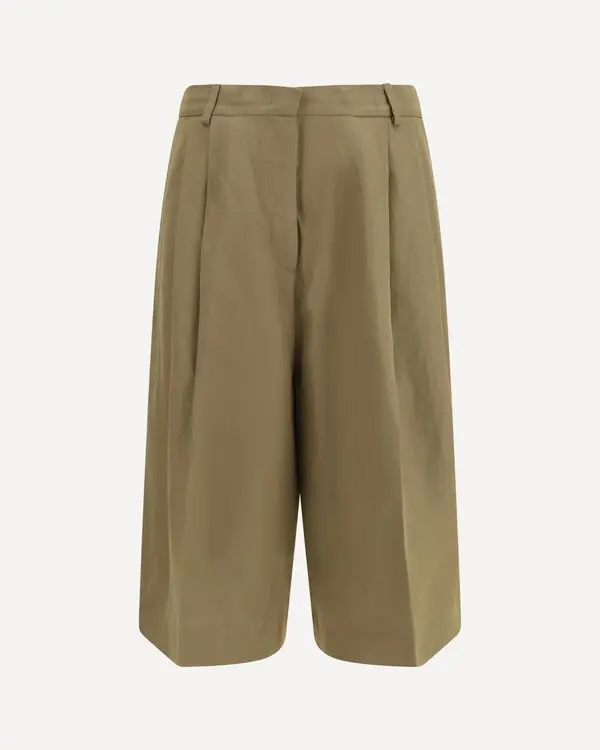 Fabiana Filippi Pleated Wide-leg Viscose Trousers