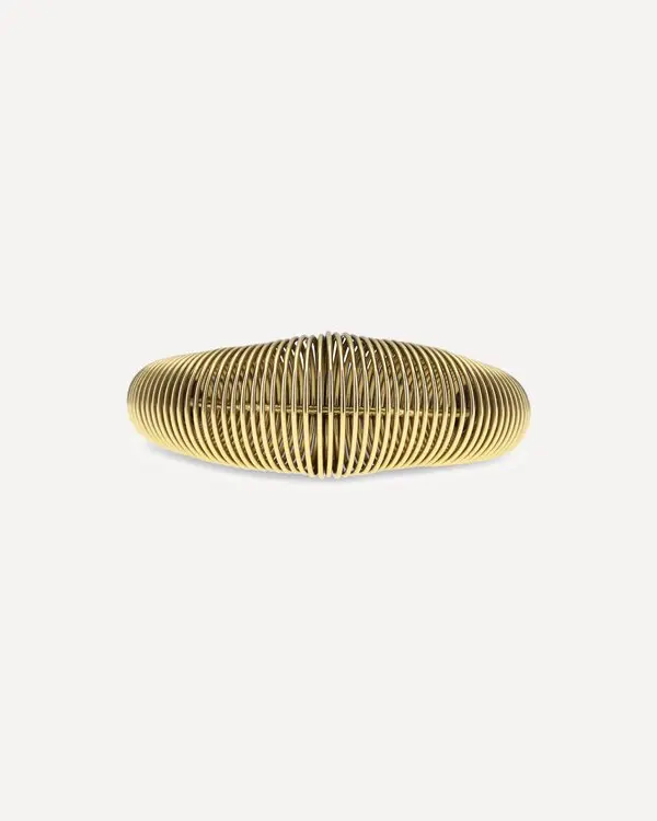 Alaïa Spiral Steel Cuff Bracelet