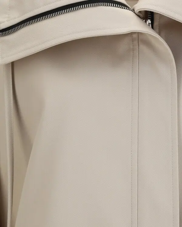 LARDINI High-collar Zip-up Jacket