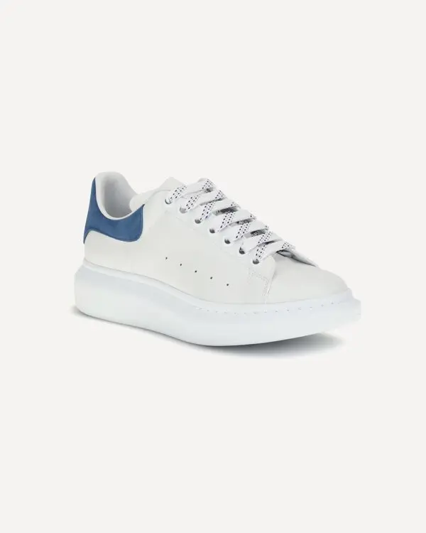 Alexander McQueen Leather Sneakers - White