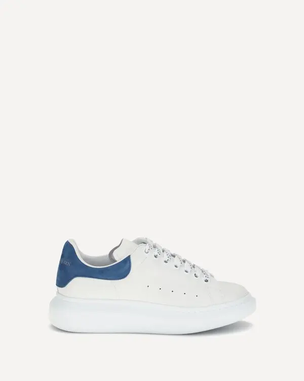Alexander McQueen Leather Sneakers - White