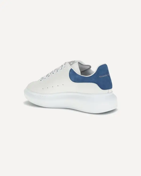 Alexander McQueen Leather Sneakers - White