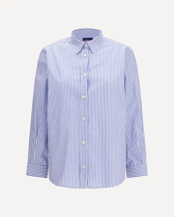 DEPERLU Cotton Button-up Shirt - Multicolour