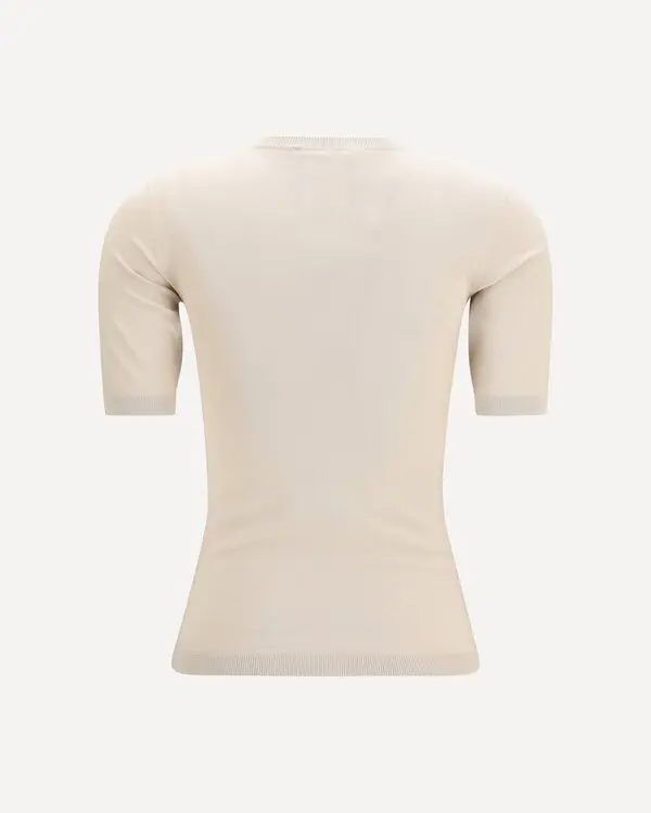 Max Mara Ottano Top Short Sleeve Crewneck