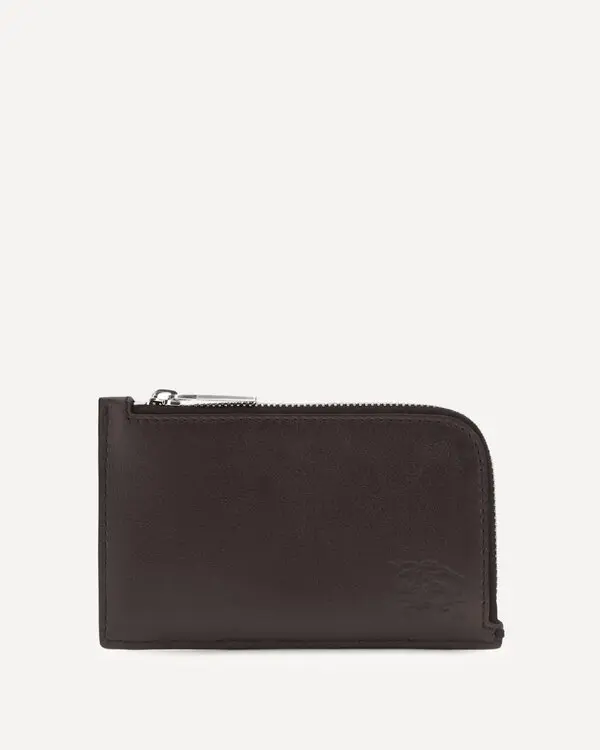 Burberry Check Zipped Card Holder - Multicolour