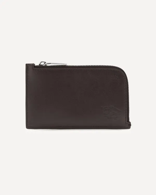 Burberry Check Zipped Card Holder