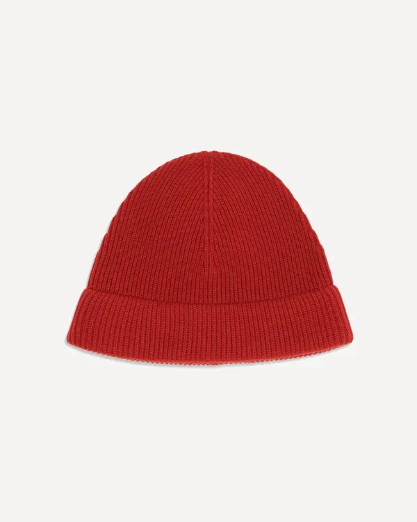 Loro Piana Sloop Beanie Hat - Red