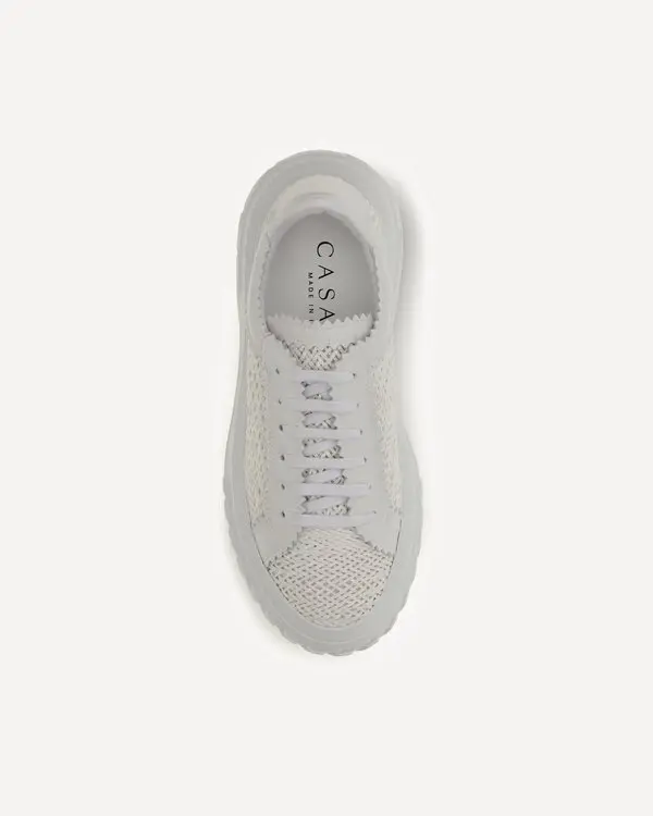 Casadei Hanoi Lace-up Sneakers - White