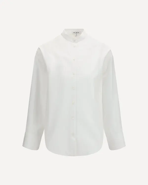 Alaïa Layered Shirt - White