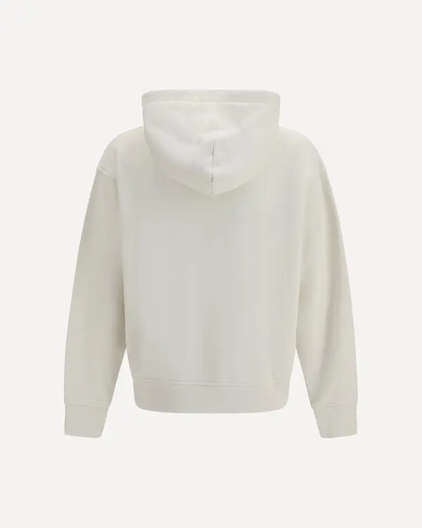Palm Angels Textured Bear Graphic Hoodie - Cream