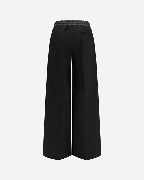 Alaïa Tailored Virgin Wool Wide-leg Pants