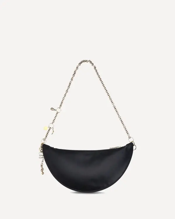 Chloé Icons Shoulder Bag In Lambskin Nappa Leather - Black