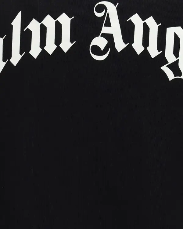 Palm Angels Curved Logo Sweatshirt