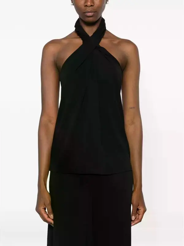 TOTEME Twisted Halterneck Top