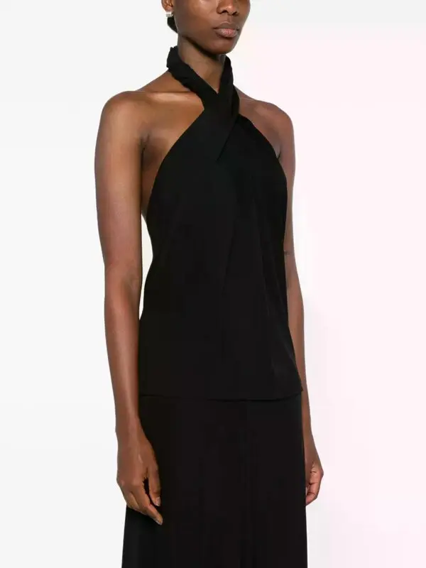 TOTEME Twisted Halterneck Top