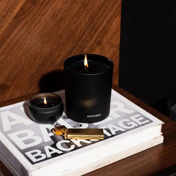 APOTHEKE Charcoal Mini Candle Tin