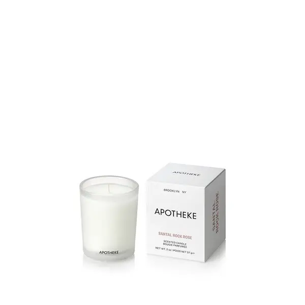APOTHEKE Santal Rock Rose Votive Candle - One-color