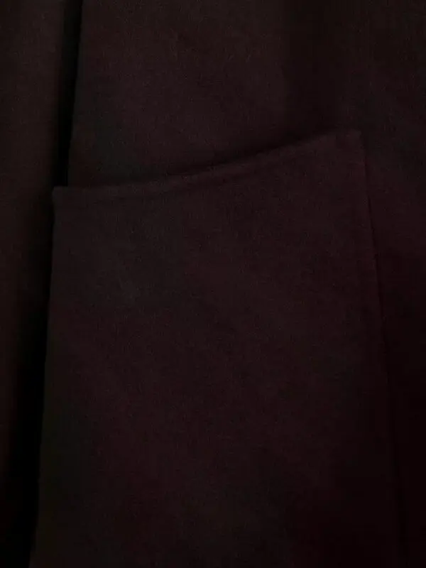 THE ROW Collarless Open-front Coat