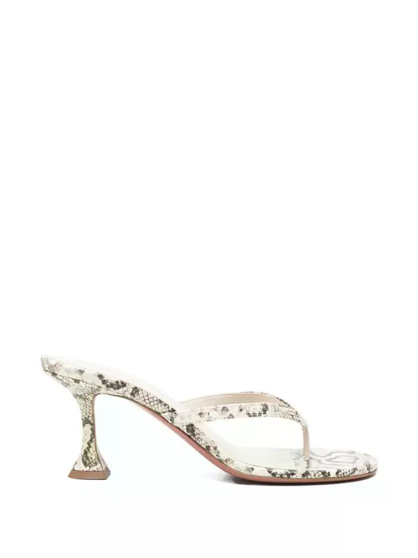 Amina Muaddi Juliette Sandals - Neutrals