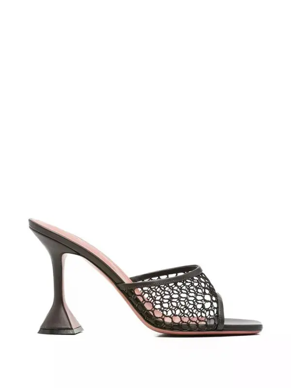 Amina Muaddi Lupita Sandals - Brown