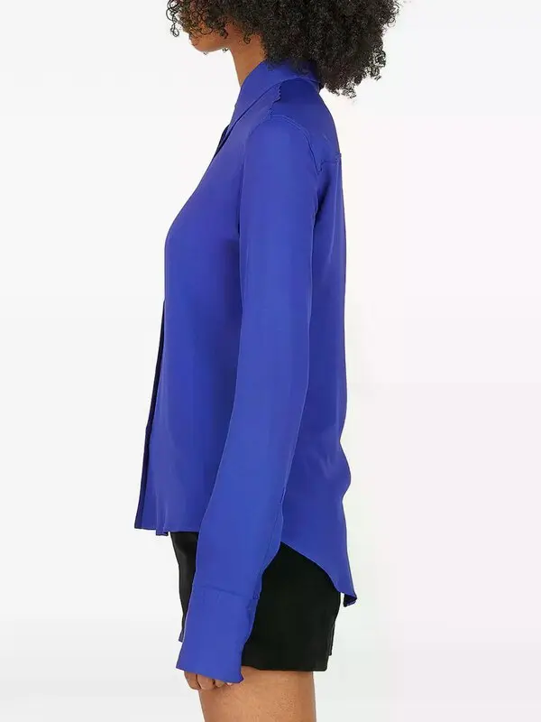 CAPASA MILANO Pointed Collar Long-sleeve Shirt