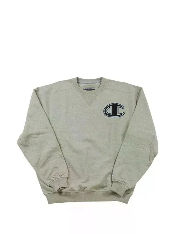 Champion Logo Patch Fleece Sweatshirt