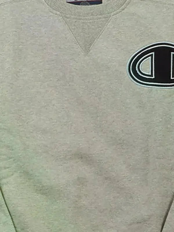 Champion Logo Patch Fleece Sweatshirt