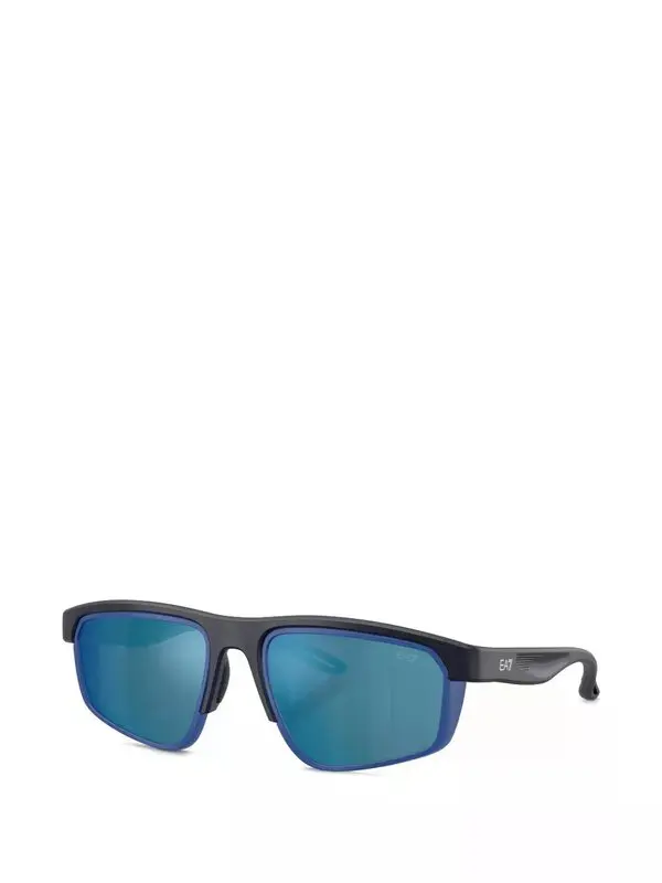 EA7 Vyron Rectangle-frame Sunglasses