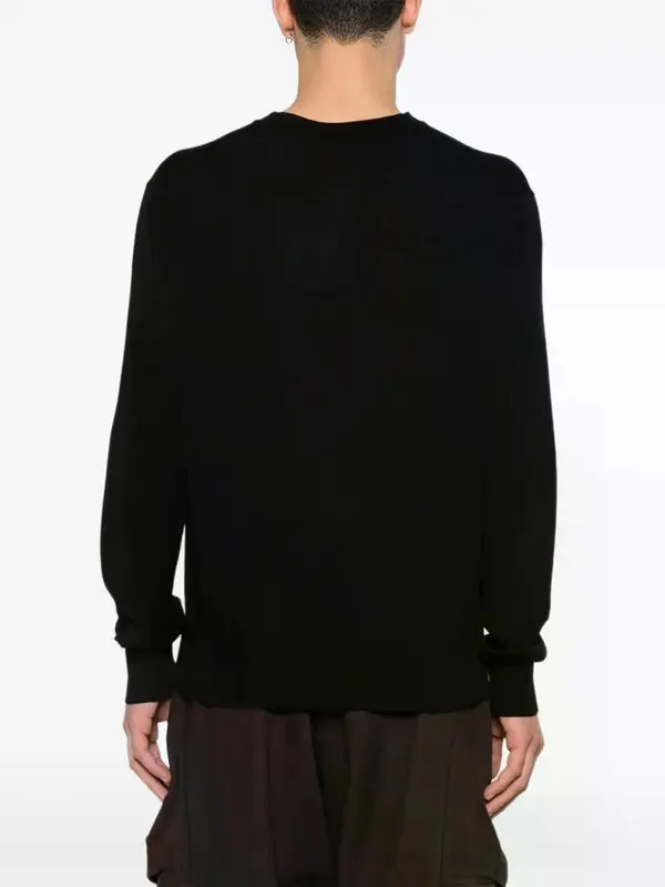 VIVIENNE WESTWOOD Orb Embroidered Crew Neck Sweater