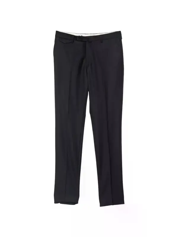 Tagliatore Belt Loops Trousers - Blue