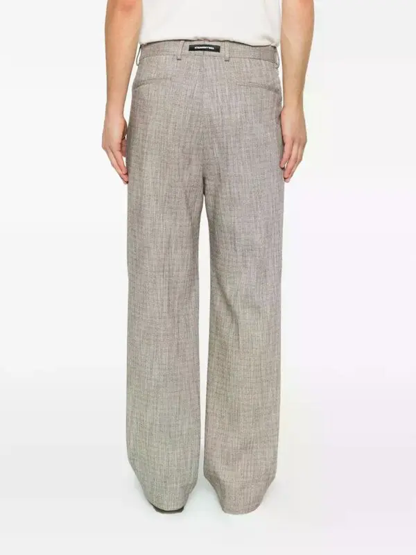 Karl Lagerfeld Pleated Design Trousers