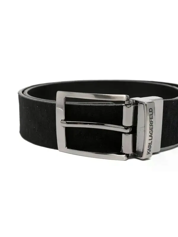 Karl Lagerfeld Monogram Belt