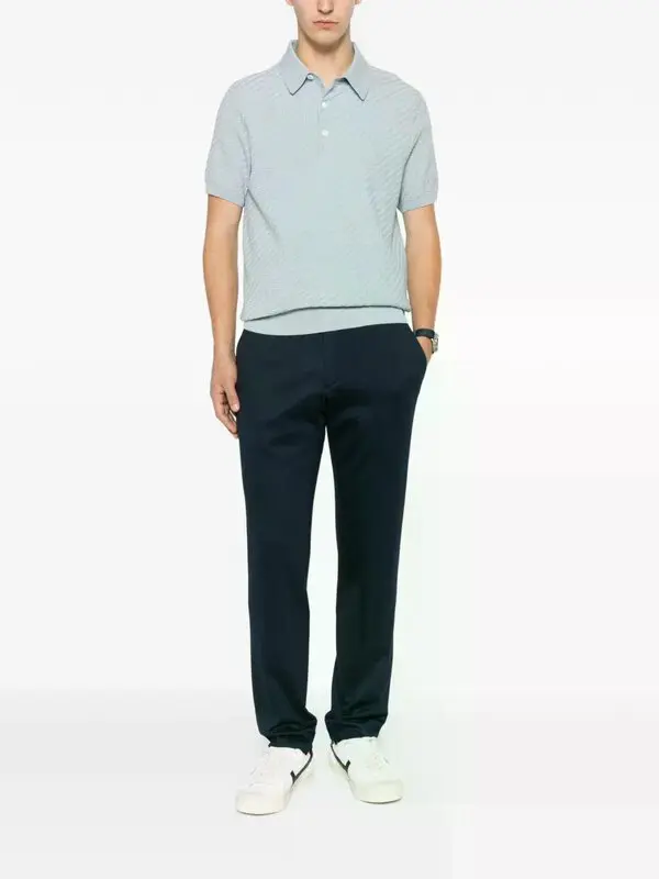 Karl Lagerfeld Tailored Logo Patch Trousers