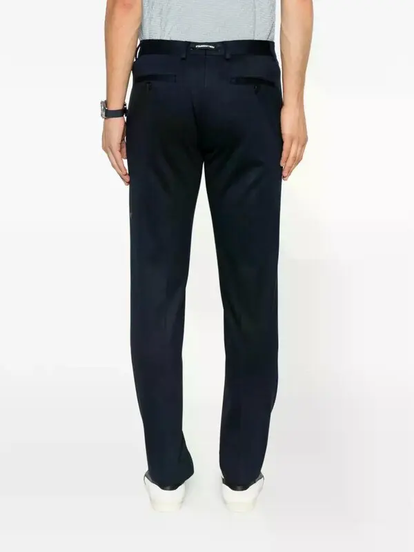Karl Lagerfeld Tailored Logo Patch Trousers