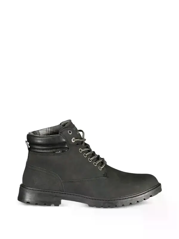 GAST Lace-up Padded-collar Ankle Boots