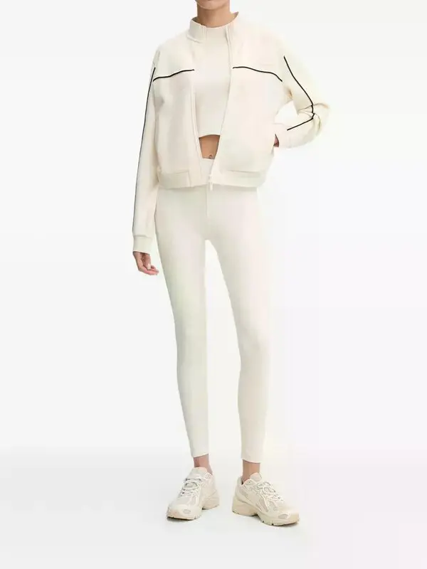 Guess Logo Embroidered Piping Sweatshirt