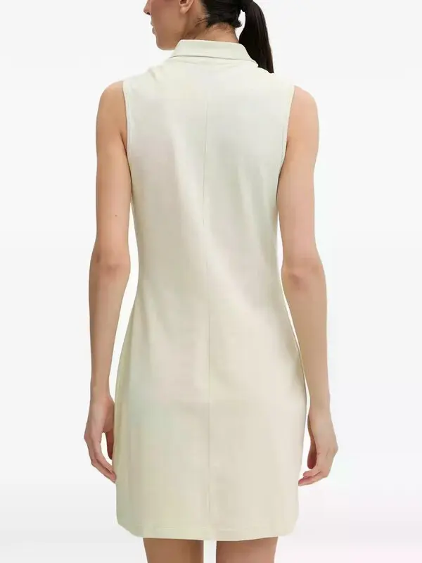 Guess Sleeveless Polo-collar Mini Dress
