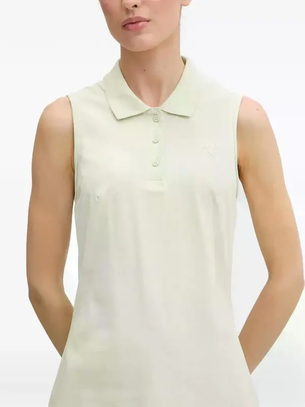 Guess Sleeveless Polo-collar Mini Dress