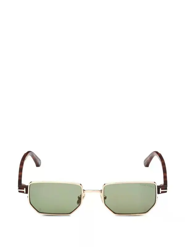 TOM FORD Geometric Frame Sunglasses