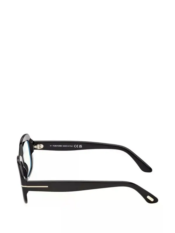 TOM FORD T-logo Rectangle-frame Glasses