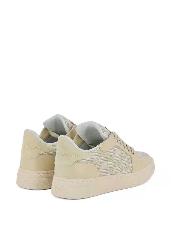 GIUSEPPE ZANOTTI Moreau Monogram-print Sneakers