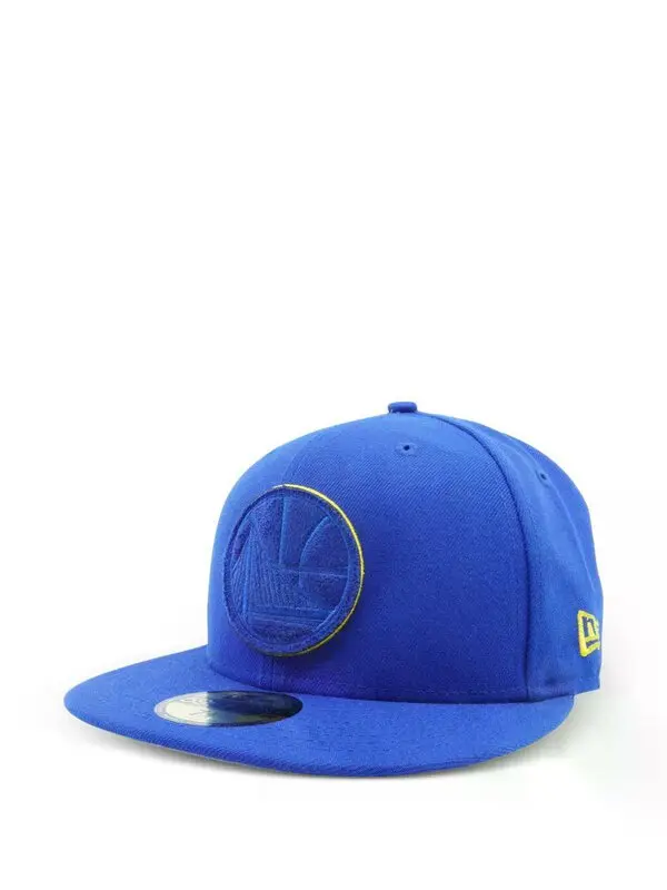 New Era Golden State Warriors Patcher Fitted Hat - Blue